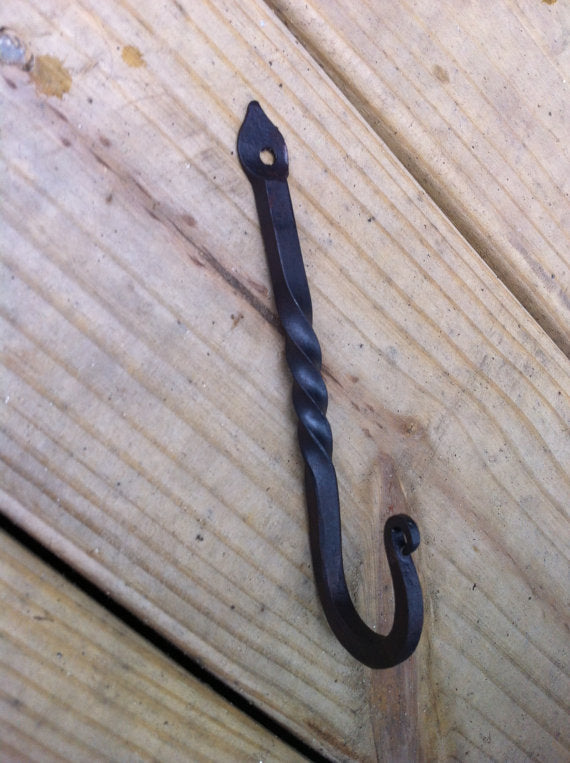 Forged J Hook – Arc and Hammer